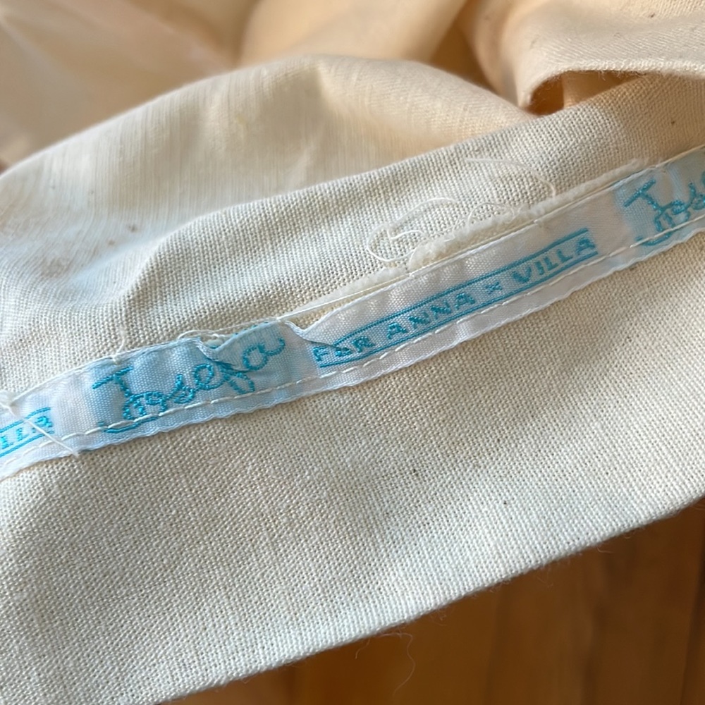 [Vintage] Josefa For Anna Villa 1970's Handmade Cotto… - Gem